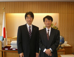 外務省: 川上隆久国連東ティモール統合ミッション（UNMIT）事務総長副特別代表による吉良政務官表敬